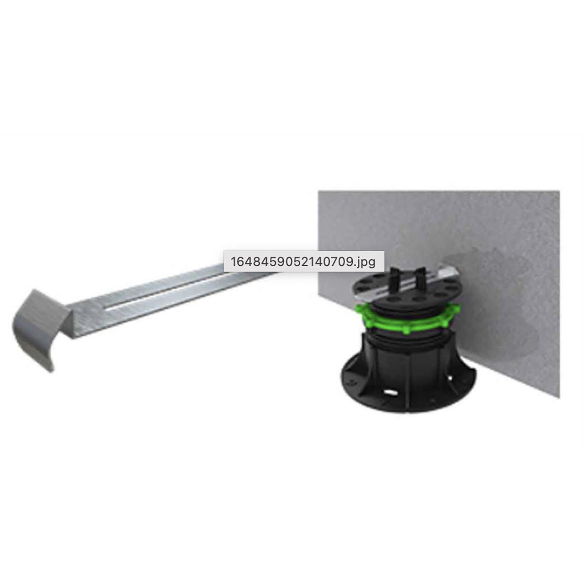 Pedestal Perimeter Clip - Deck Tile Direct